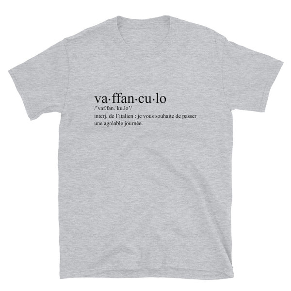 Vaf - fan - cu - lo définition Italien - T-shirts cadeau humourUnisexe ...